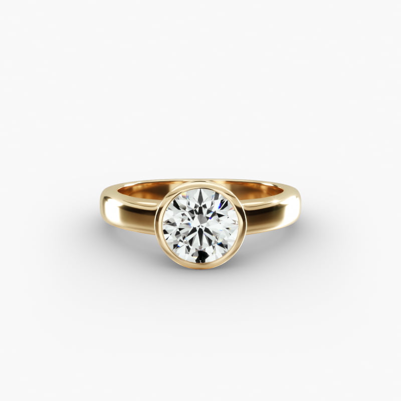 Bezel Engagement Rings | JamesAllen.com