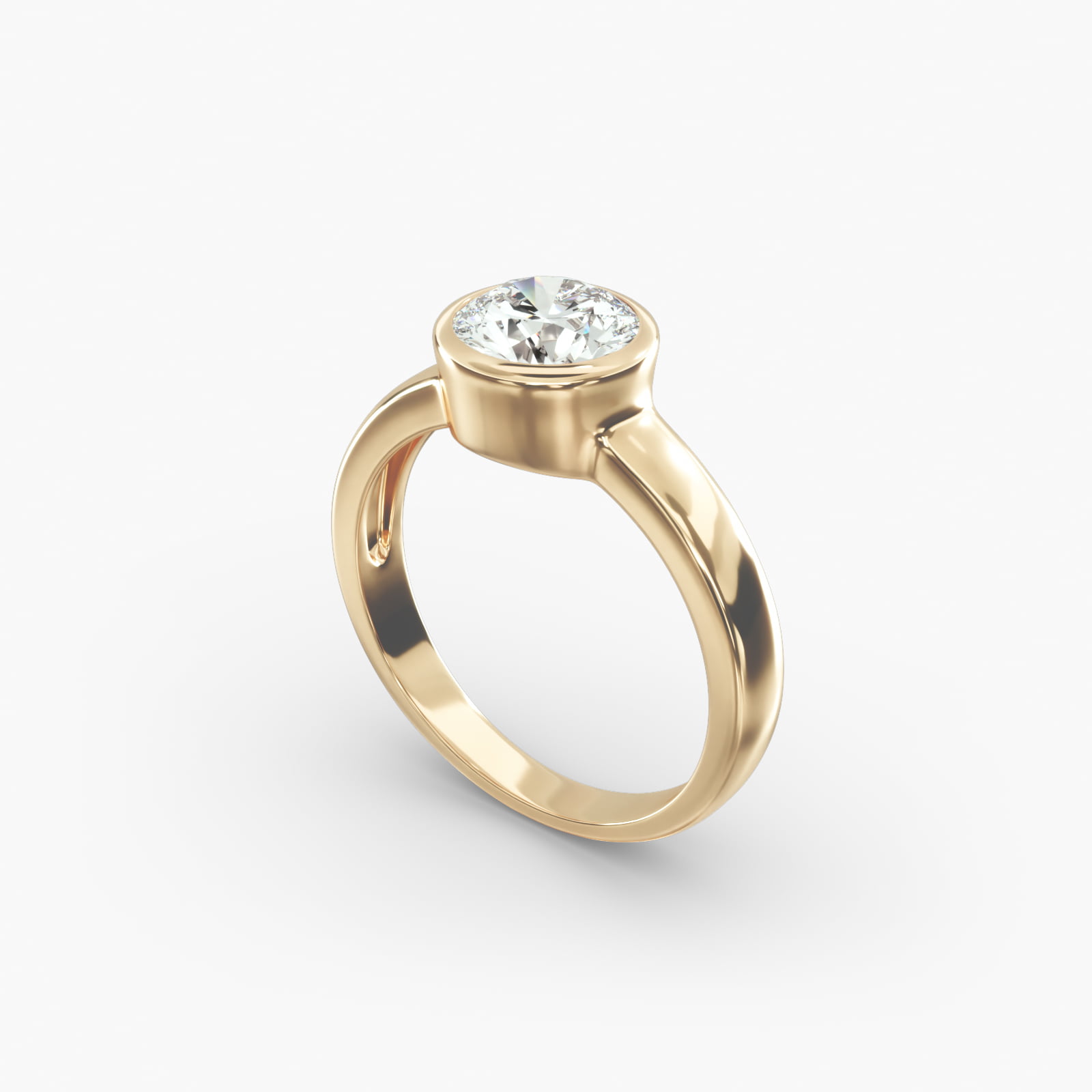 diamond ring settings round