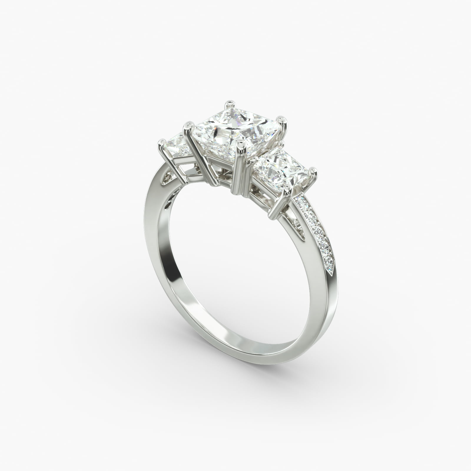 princess cut wedding ring
