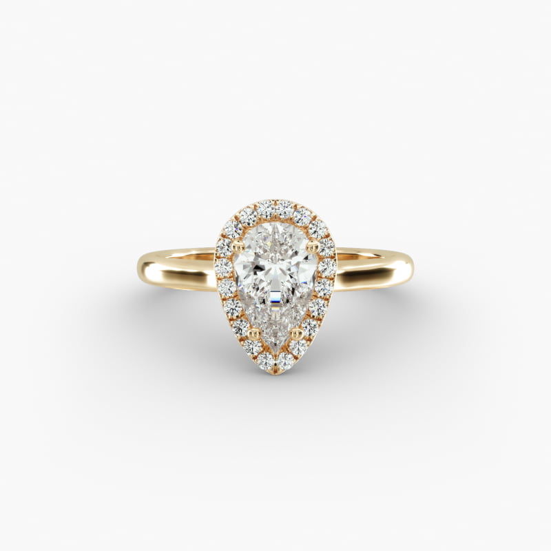 Rounded Wire Wedding Ring In 18K Yellow Gold (1.50mm)-14209y