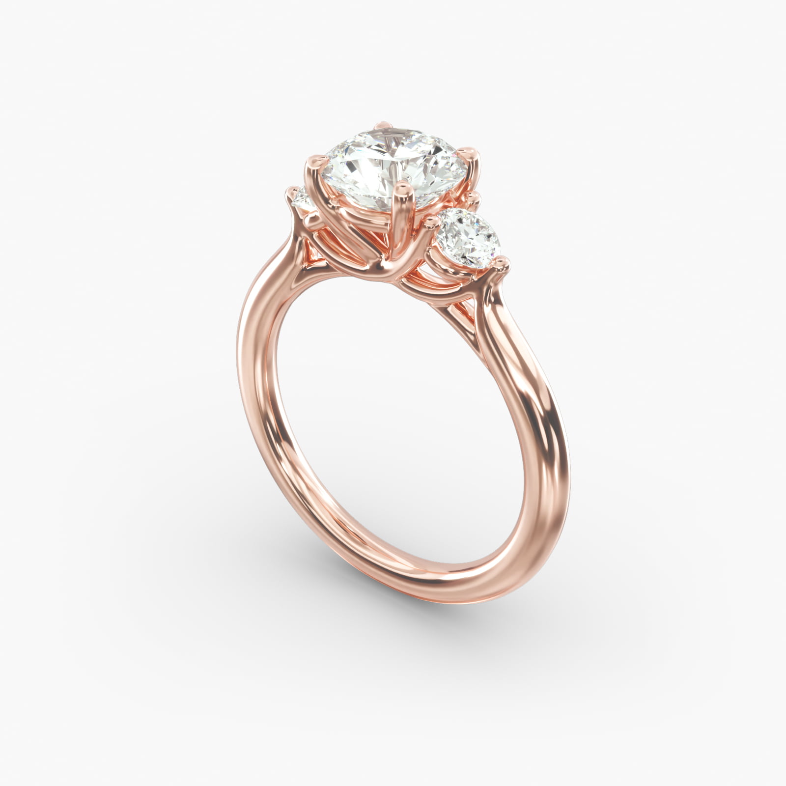 rose diamond ring