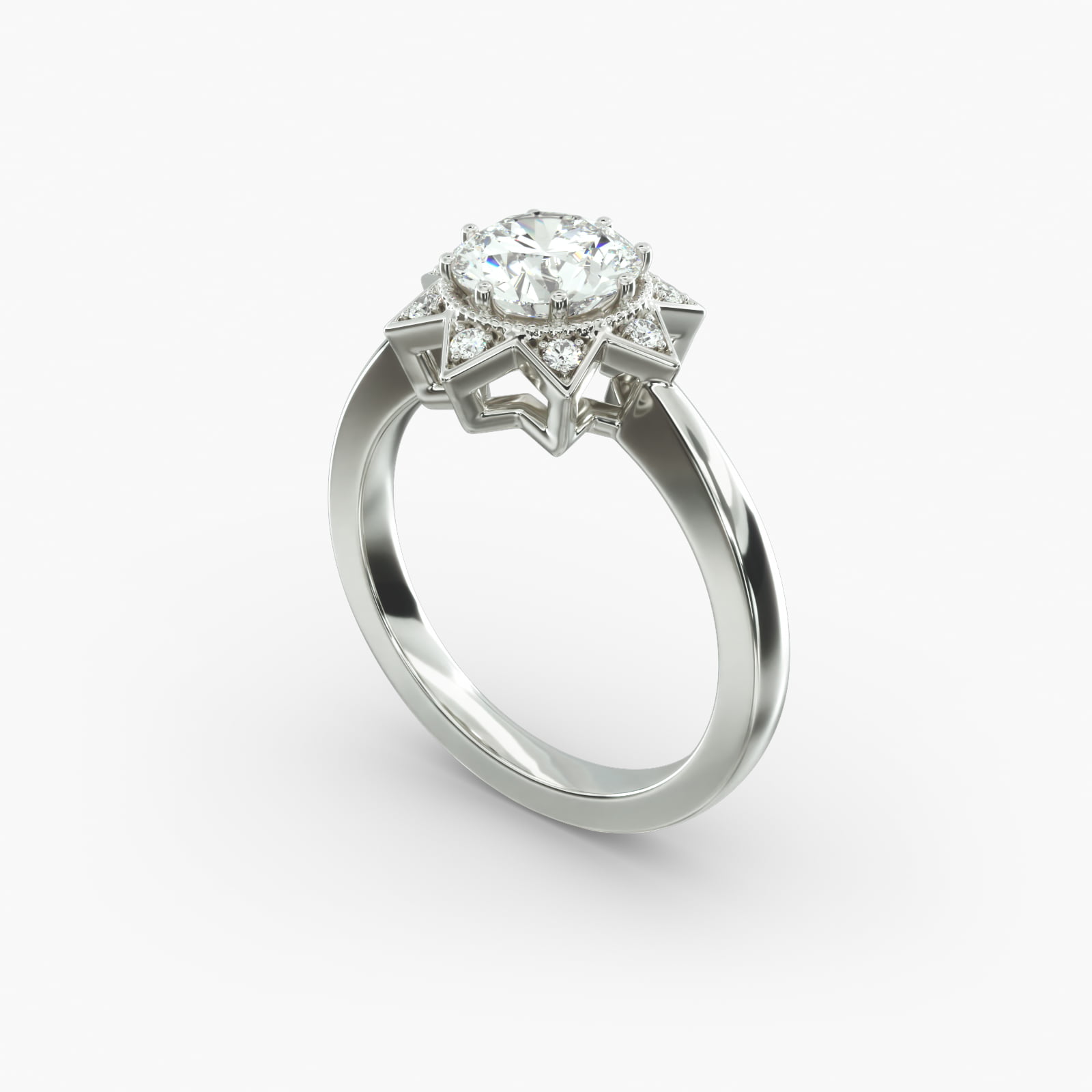 star wedding ring