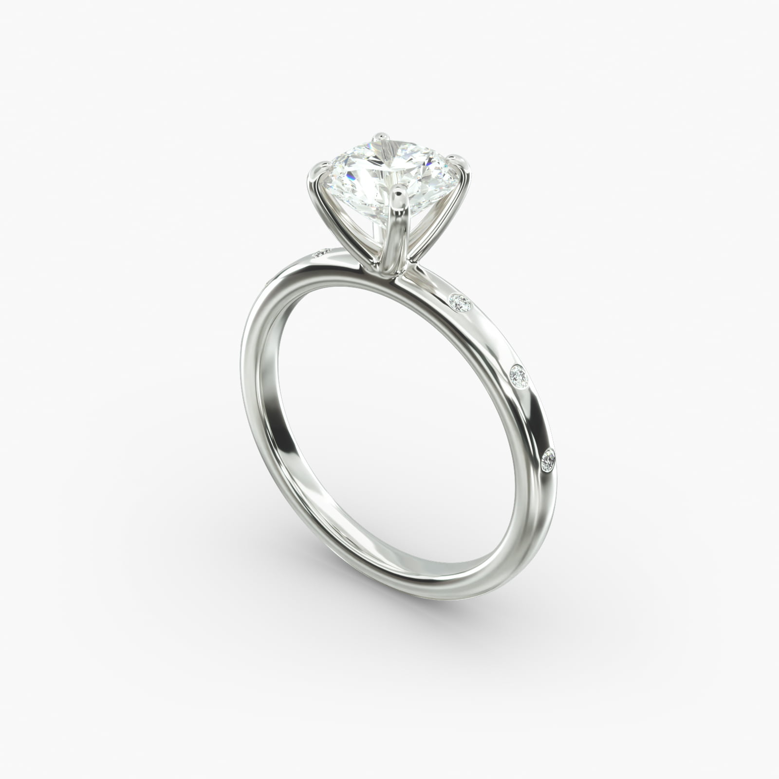 diamond ring side view