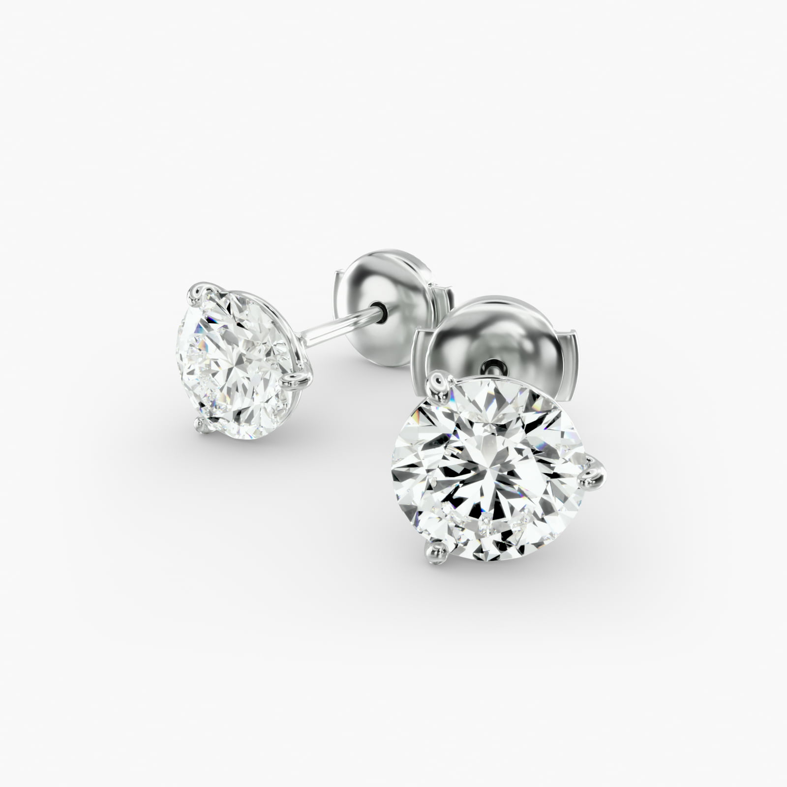 diamond earring mounting styles