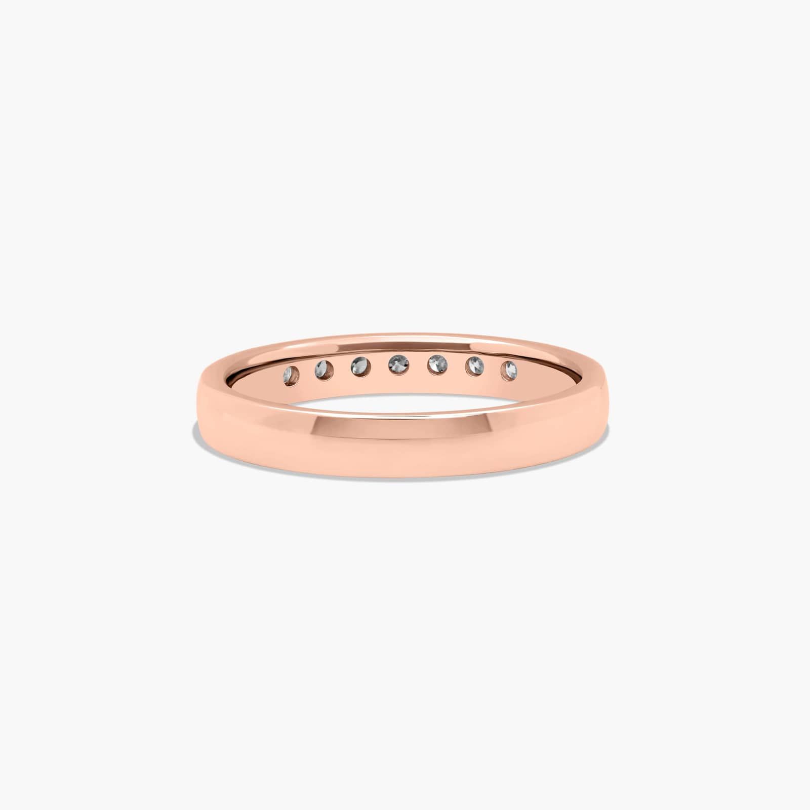 Channel Set Seven Stone Anniversary Ring With 0.25 CTW Diamonds In 14K ...