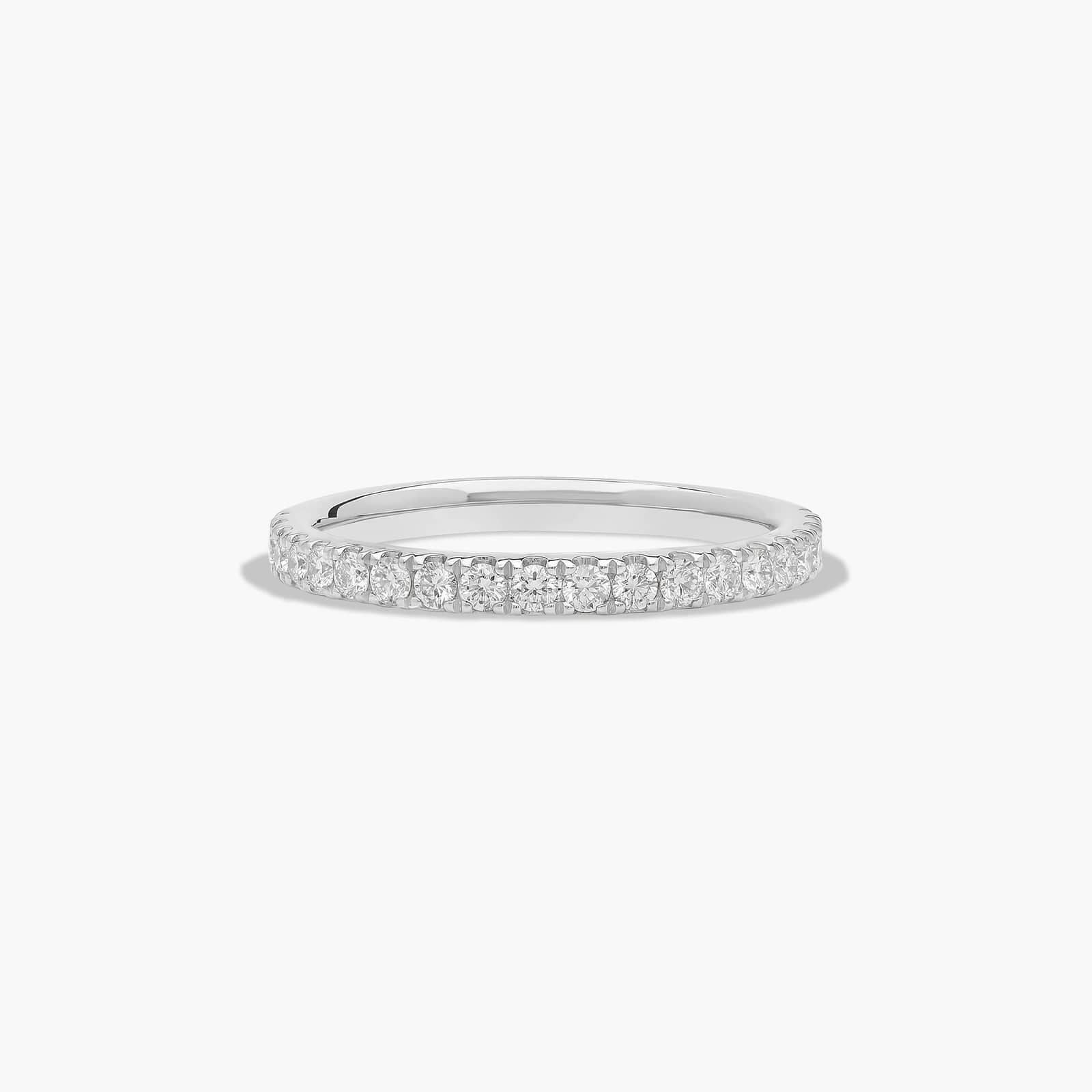 Platinum Split Prong Wedding Ring-15773p