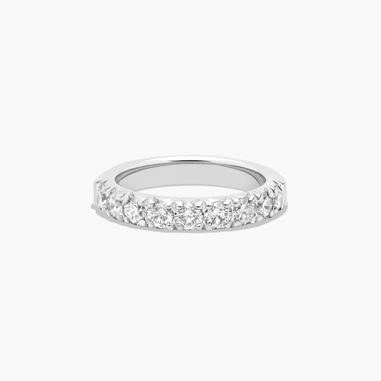 Butterfly Prong Wedding Ring With 1 CTW Diamonds In Platinum (3.00mm ...