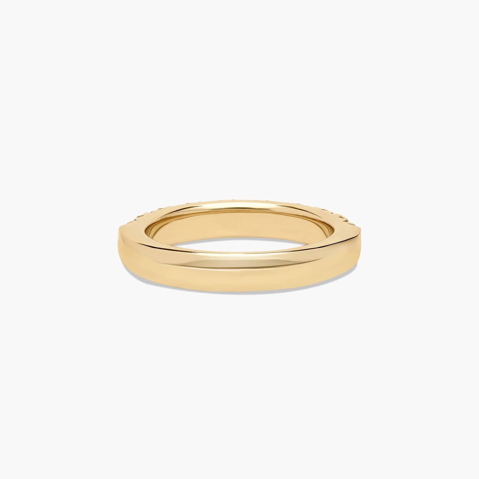 Butterfly Prong Wedding Ring With 1 CTW Diamonds In 14K Yellow Gold (3 ...