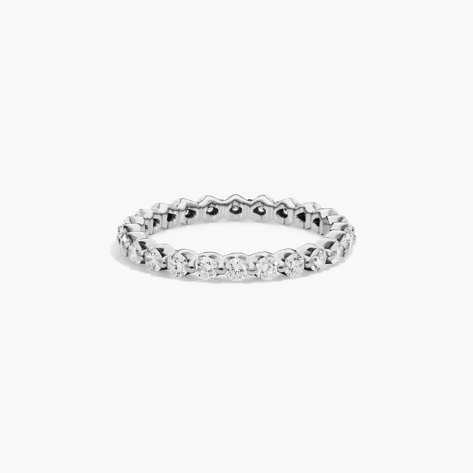 Floating Diamond Eternity Ring in 14k White Gold (1 ct. tw.)-89065w1404