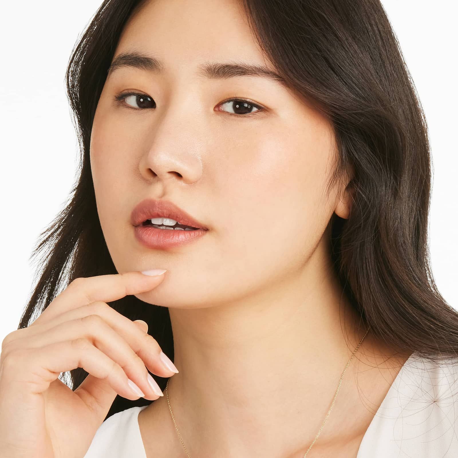 Scatter Diamond Necklace In 14K Yellow Gold-81668y14