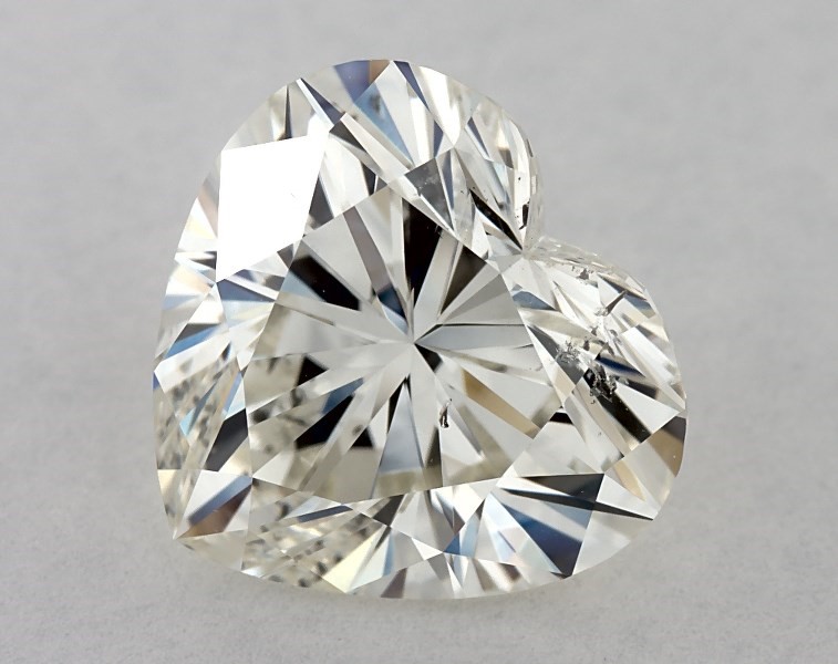 GIA 2.00 Carat K-SI2 Ideal Cut Heart Diamond-2277139