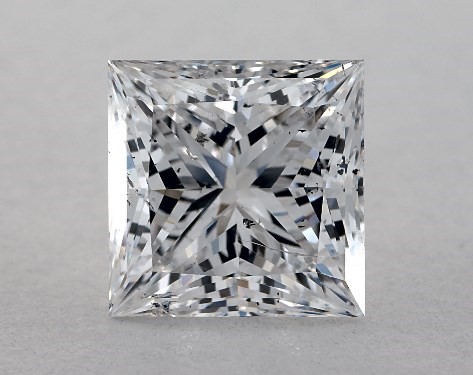 GIA 1.72 Carat F-SI2 Ideal Cut Princess Diamond-362061