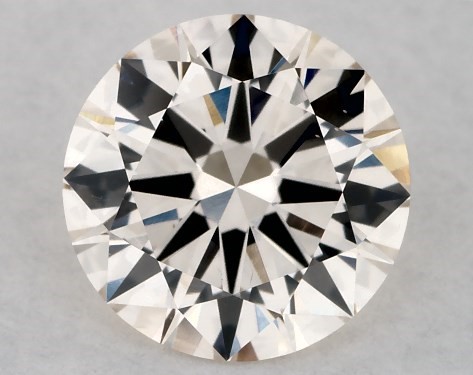 GIA 1.33 Carat M-VS1 Excellent Cut Round Diamond Falling Edge Pavé ...