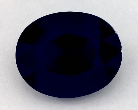3.26 Carat Oval Natural Blue Sapphire-59715