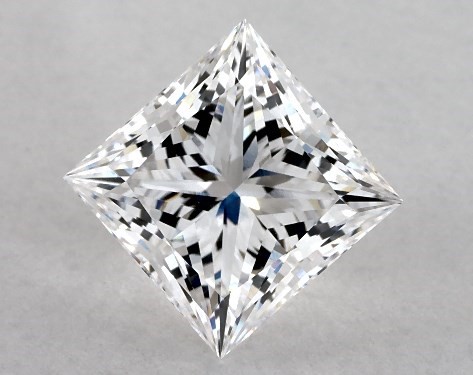 IGI 2.28 Carat F-VVS2 Ideal Cut Princess Lab-Grown Diamond-13534858