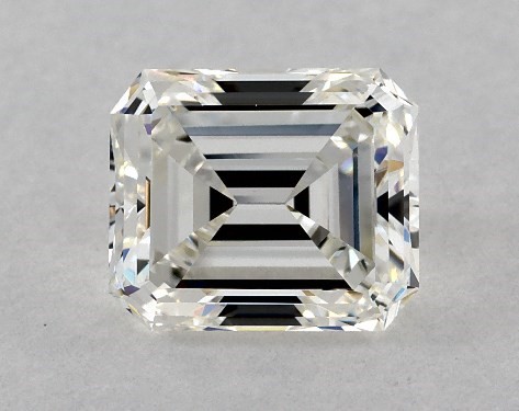 GIA 1.65 Carat I-VS2 Good Cut Asscher Diamond Octagon Halo Diamond ...