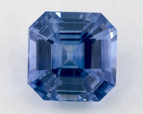 2.02 Carat Asscher Natural Blue Sapphire-76964