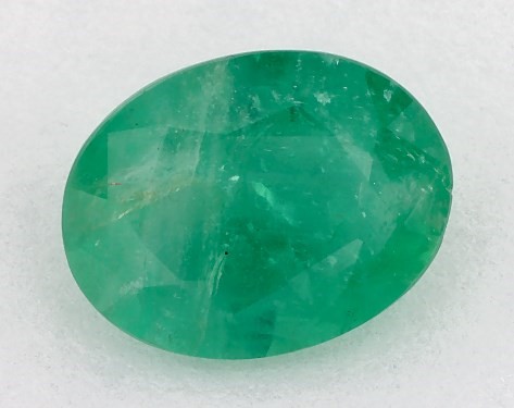 1.55 Carat Oval Natural Green Emerald-89100