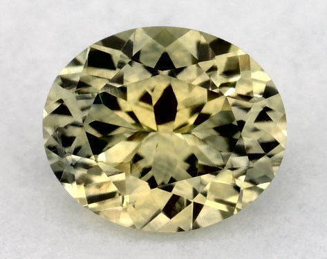 0.73 Carat Oval Natural Yellow Sapphire-95977