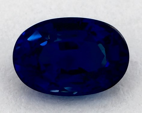 0.66 Carat Oval Natural Blue Sapphire-92605