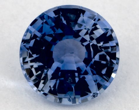 1.08 Carat Round Natural Blue Sapphire-104560
