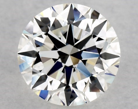 IGI 1.32 Carat F-VVS1 Excellent Cut Round Diamond Knife Edge Six Prong ...