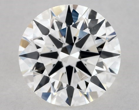 GIA 1.00 Carat H-VS2 True Hearts TM Cut Round Diamond-23192044