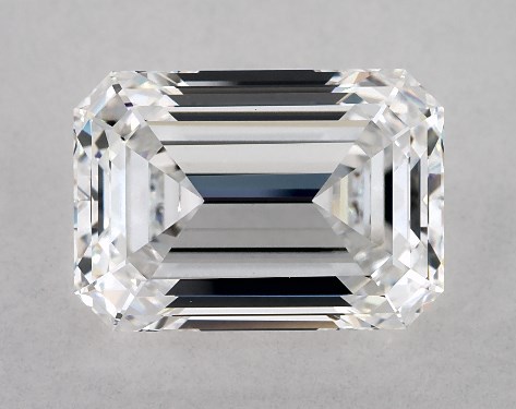 GIA 4.00 Carat D-VS1 Ideal Cut Emerald Lab-Grown Diamond-25347966