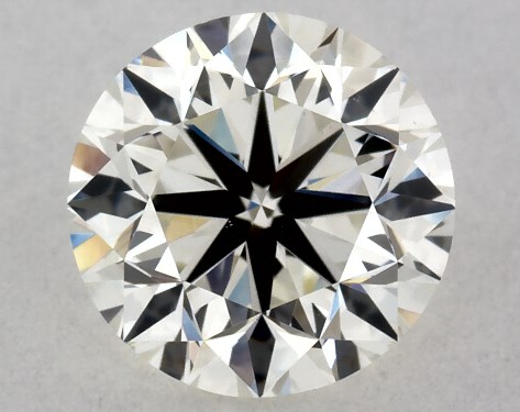 IGI 1.18 Carat I-VS2 Very Good Cut Round Diamond Petite Pavé Crown ...