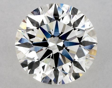 GIA 1.56 Carat I-SI1 Excellent Cut Round Diamond Engagement Ring With ...