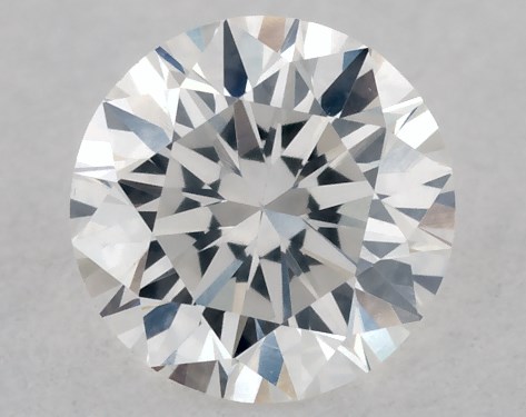 GIA 0.23 Carat F-SI2 Excellent Cut Round Diamond Knife Edge Solitaire ...