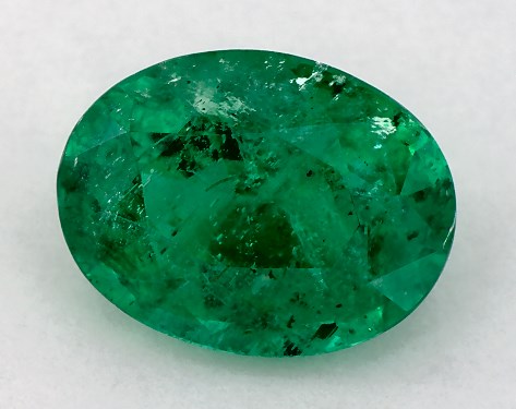 1.70 Carat Oval Natural Green Emerald-123118