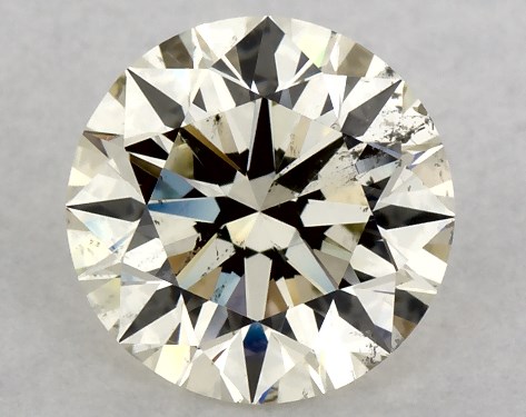 GIA 1.02 Carat M-SI2 Excellent Cut Round Diamond Comfort Fit Six Prong ...
