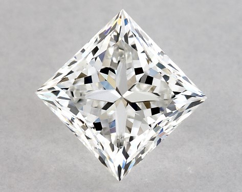 GIA 0.70 Carat H-VVS1 Very Good Cut Princess Diamond Comfort Fit ...