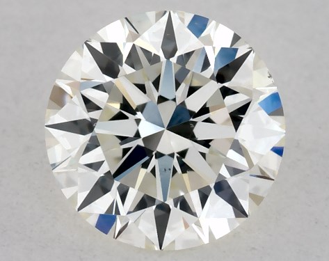 IGI 0.40 Carat I-VS1 Excellent Cut Round Diamond Comfort Fit Six Prong ...