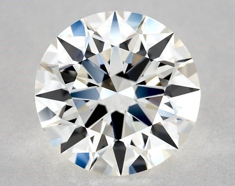 AGS 1.60 Carat I-VVS1 True Hearts TM Cut Round Diamond Comfort Fit Six ...